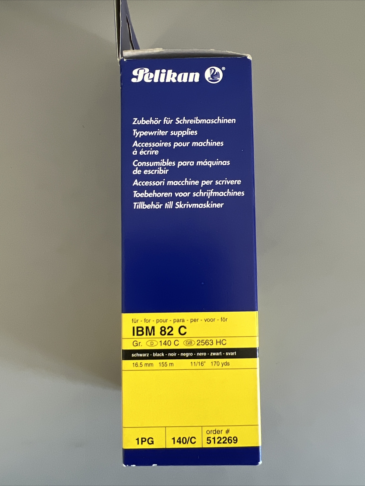 2x PELIKAN Carbon Film Farbband 140c correctable Filmband für IBM 82c ...