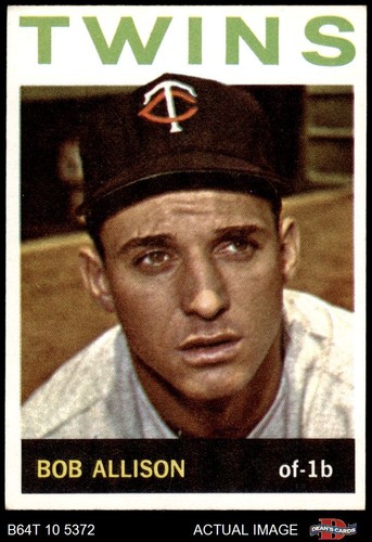 1964 Topps #290 Bob Allison Twins 6.5 - EX/MT+ | eBay