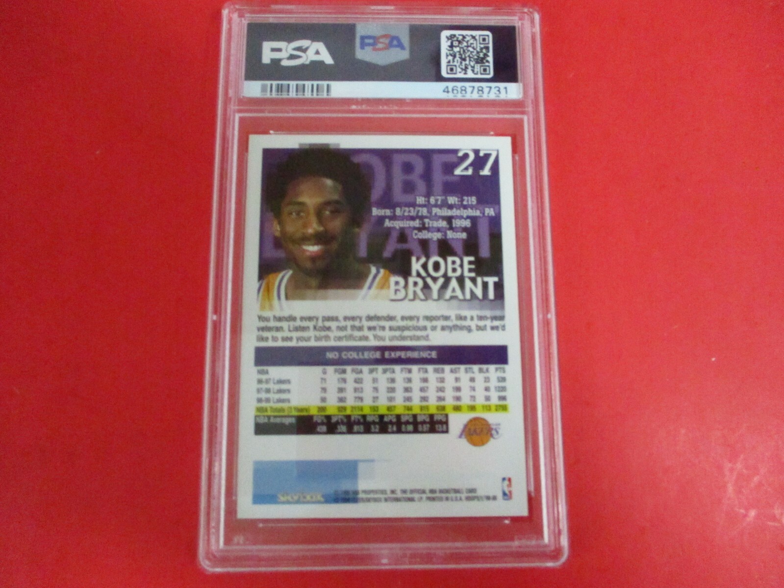 1999-00 Skybox NBA Hoops - #27 Kobe Bryant for sale online | eBay