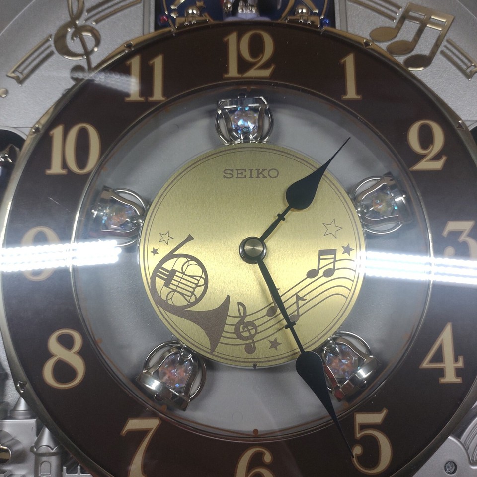 SEIKO Melodies In Motion Wall Clock Special Collector's Edition With 12 ...