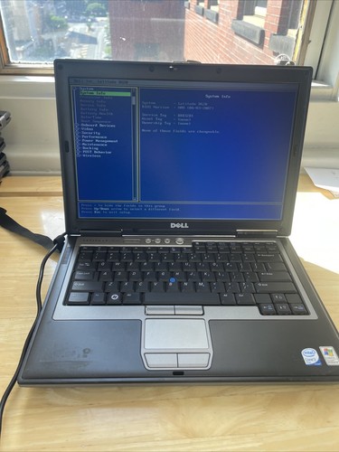 Dell Latitude D620 Notebook Intel Centrino Duo|2GB RAM Parts Only/Boots ...