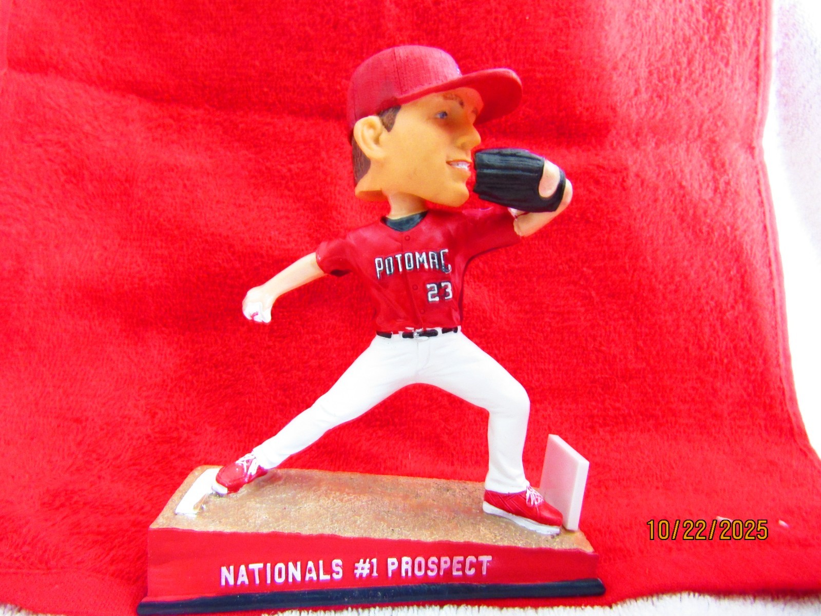Lucas Giolito Bobblehead Potomac Nationals SGA Washington 8/6/16 #1 ...