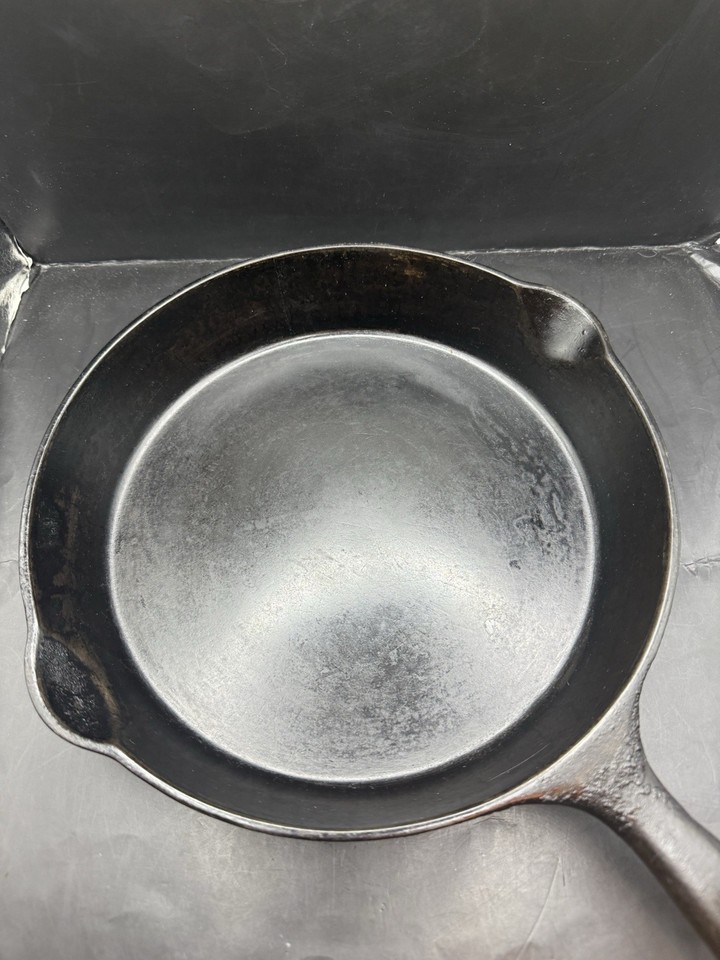 Vintage National Star Logo #8 Cast Iron Skillet Double Spout | eBay