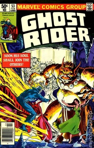 Ghost Rider #53 FN 1981 Stock Image | eBay