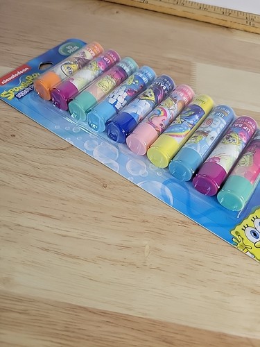 Nickelodeon SpongeBob SquarePants Flavored Lip Balms--10 Pack--Brand ...