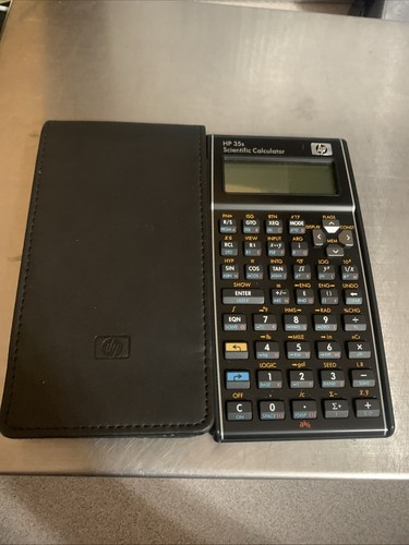 Hewlett-Packard HP-35s Scientific Calculator w/Leather Sleeve Case | eBay
