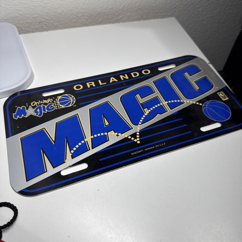 Orlando Magic NBA Wincraft Plastic License Plate | eBay