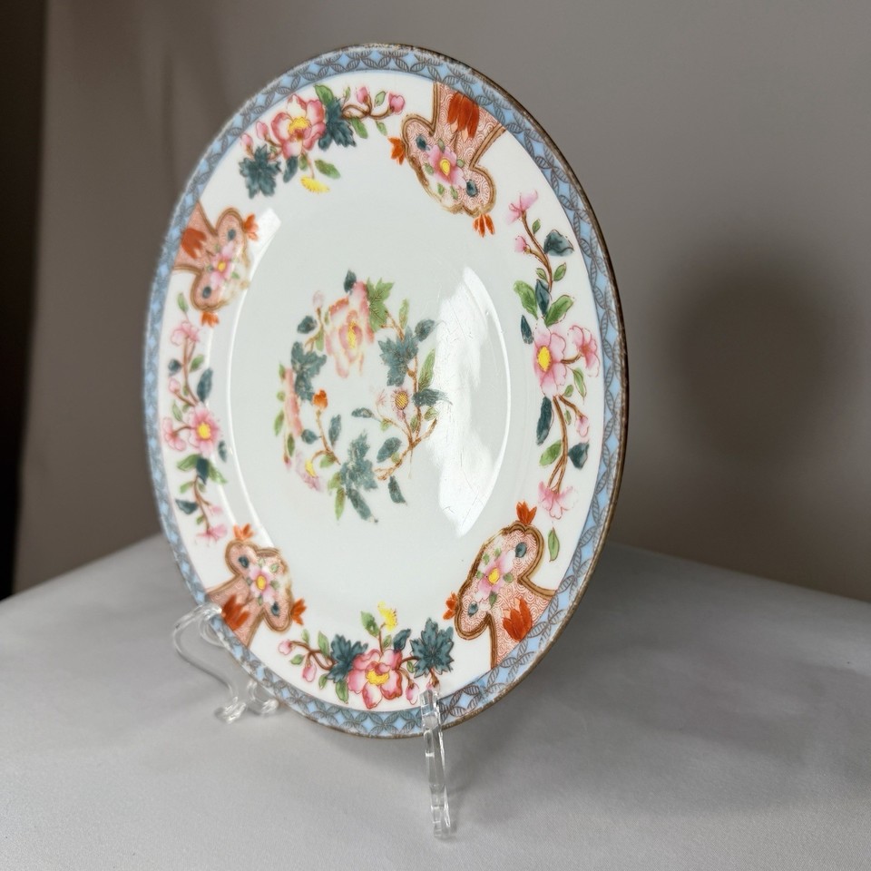 Antique Noritake Berkeley Pattern Multicolored Porcelain Plate Japan ...