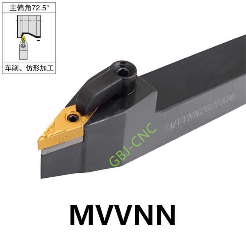 27.5° MVVNN 1616 2020 2525 H16 K16 M16 External turning tool For VNMG ...