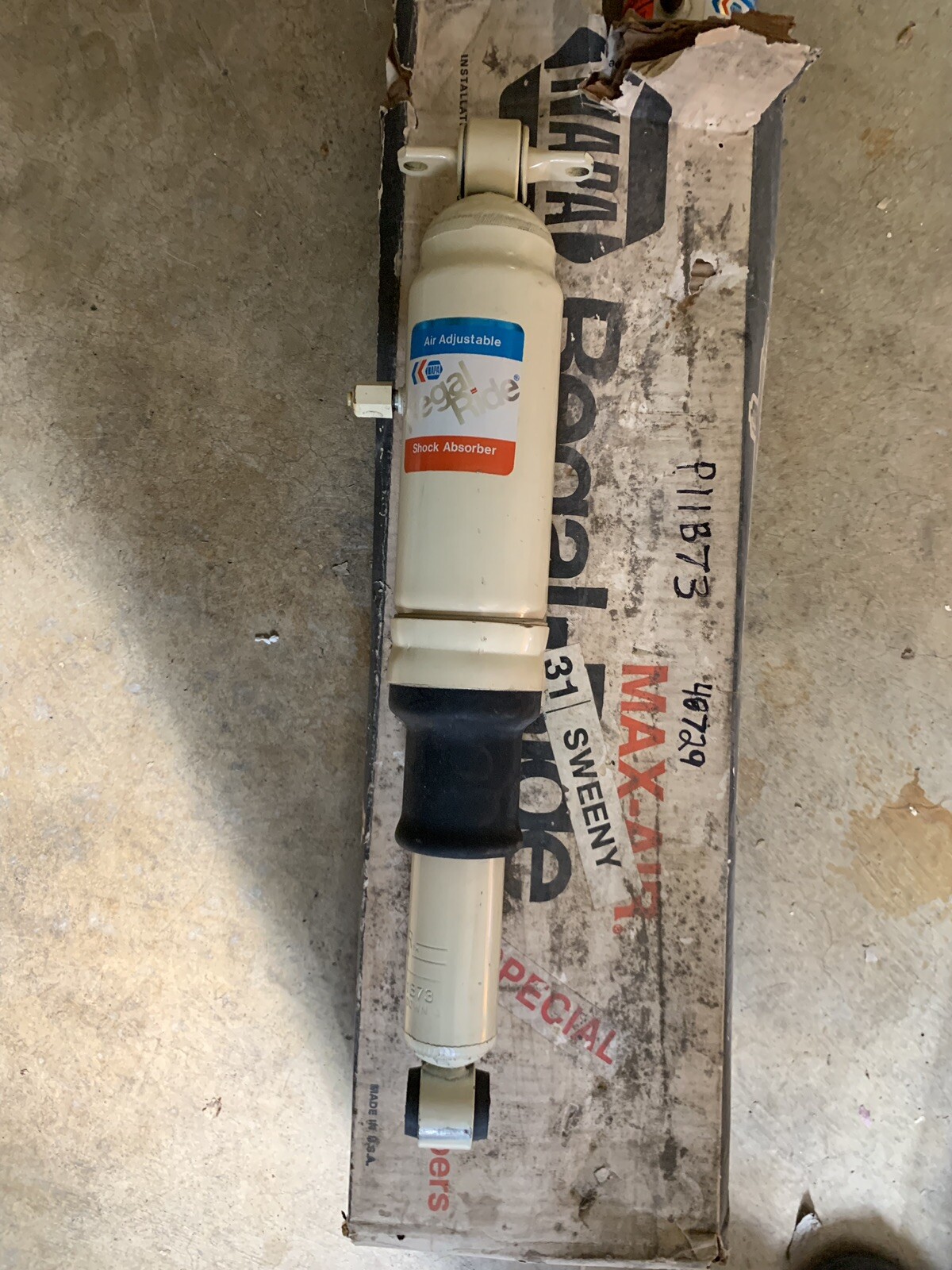 NOS Napa 48729 NAPA Regal-Ride Shock Absorbers P11B73 PAIR(2) Vintage ...