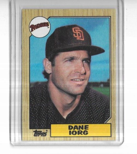 1987 Topps #690 Dane Iorg San Diego Padres | eBay