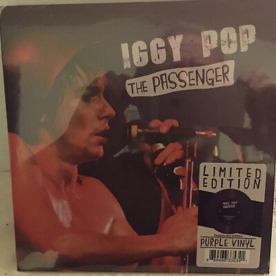 Iggy Pop LIMITED EDITION "The Passenger" PURPLE 7" Vinyl | eBay