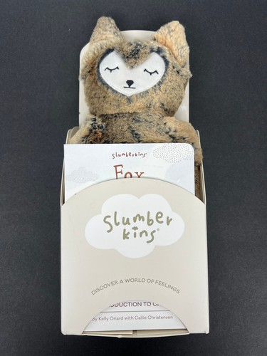 Slumberkins Brown Fox Kin - Special Edition- Security Plush - New ...
