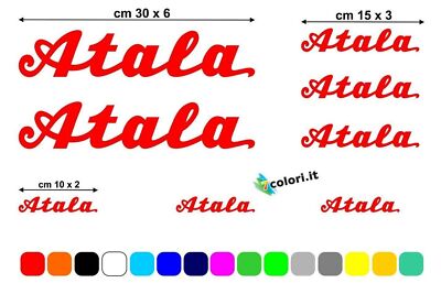 Kit de stickers en vinyle pour cadre de vélo de route vtt ATALA | eBay