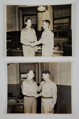 1951 Osaka Japan SWC Military Rank Promotions Clark Cheek Jackson ...