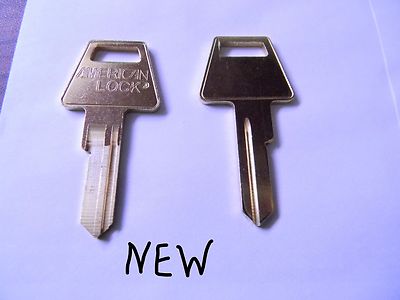 2 Original American Padlock Key Blanks 5 Pin | eBay