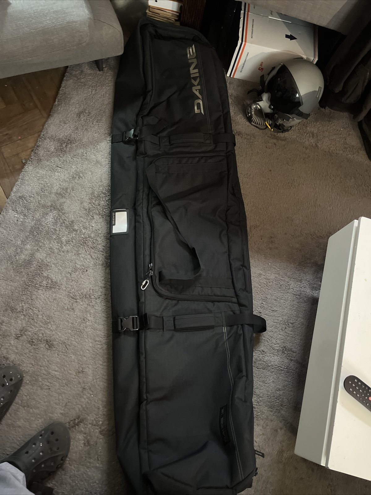 DAKINE 165cm ROLLING BAG PADDED CASE , SKI, KITEBOARDING, SNOWBOARDING ...
