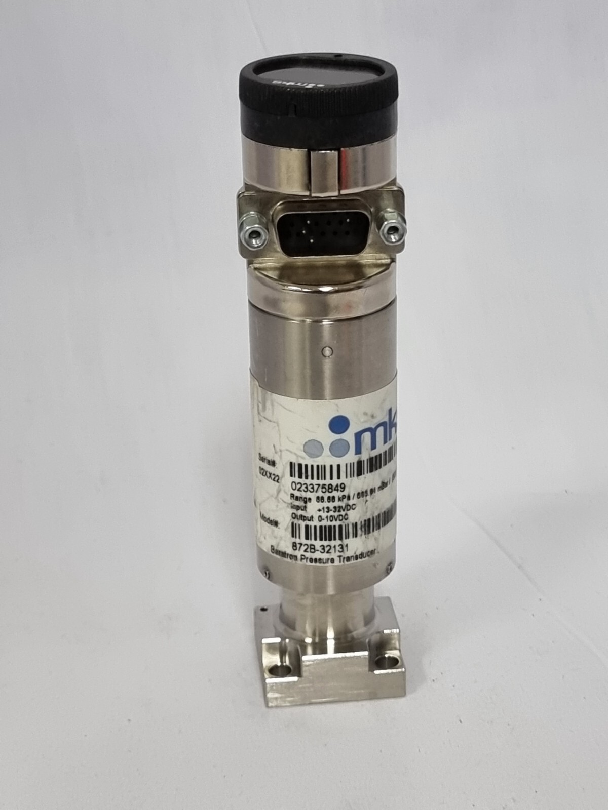 T271 MKS BARATRON PRESSURE TRANSDUCER 500 TORR 872B-32131 for sale ...