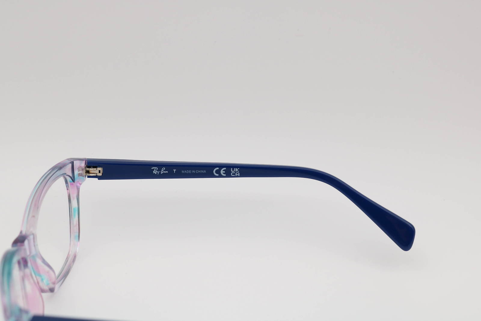 Ray-Ban Rb1591 3807 Violet Striped Multicolor Kids Eyeglasses Frames 48 ...