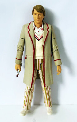Classic Doctor Who action figure, Fifth 5th Doctor + sonic (no celery ...