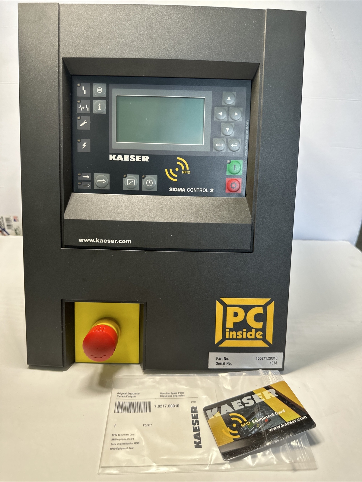 KAESER SC2MCS SIGMA CONTROL 2 OPERATOR PANEL 7.7601P0 / 1PCS 6 M WARR ...