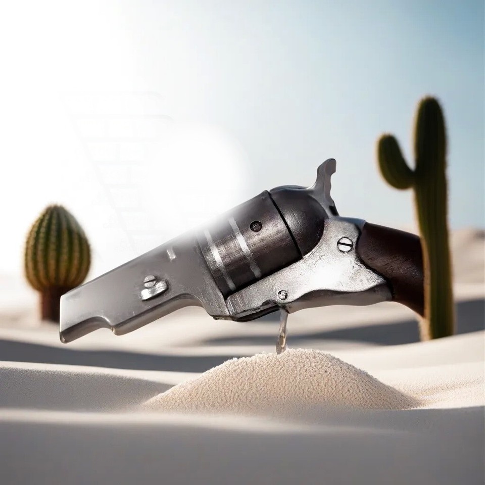 Handmade Colt Paterson Revolver - Cosplay Game Props | eBay