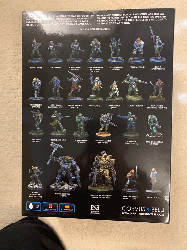 Corvus Belli Infinity Ariadna Collection Pack (EN) | eBay
