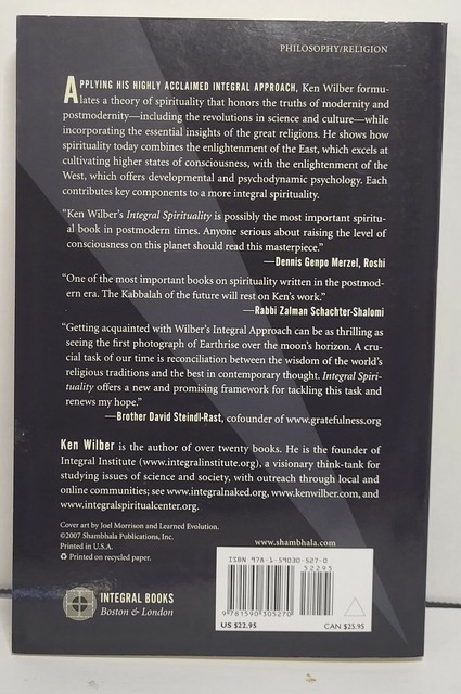 Integral Spirituality : A Startling New Role for Religion in the Modern ...