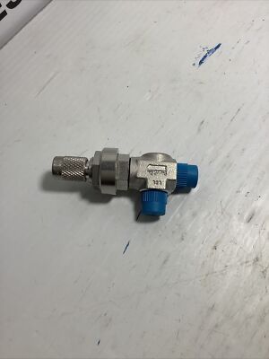 Swagelok Angle Pattern Metering Valve SS-2MA2 529686 3/8 MNPT | eBay