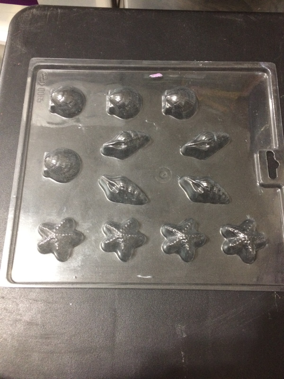 2 Seashell Sea Life Nautical Chocolate fondant soap candy making Molds ...