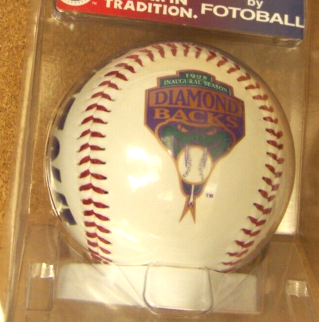 1998 Inaugural Season Arizona Diamondbacks baseball ball MLB | eBay UK