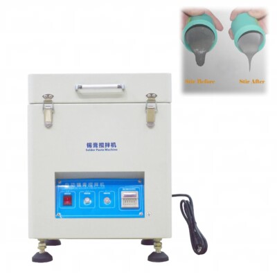 SMT Laboratory Full-automatic Tin Paste Ink Glue Mixer Blending Machine ...