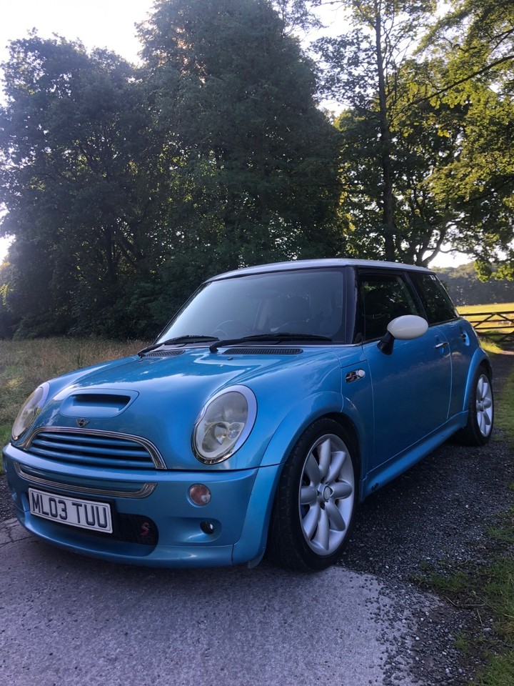 Mini Cooper S R53 2003 Electric Blue | eBay UK