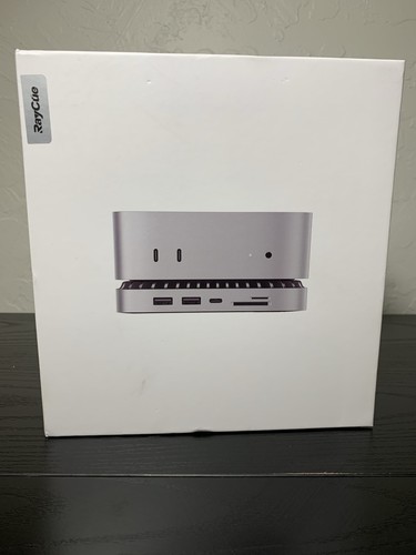 RayCue Mac Mini Hub & Stand, Model DK5A1 Silver | eBay
