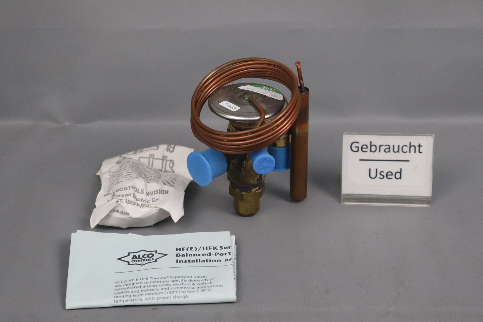 Emerson ALCO Controls HFE 1/2 HZ Thermal Expansion Valve 5FT Used | eBay