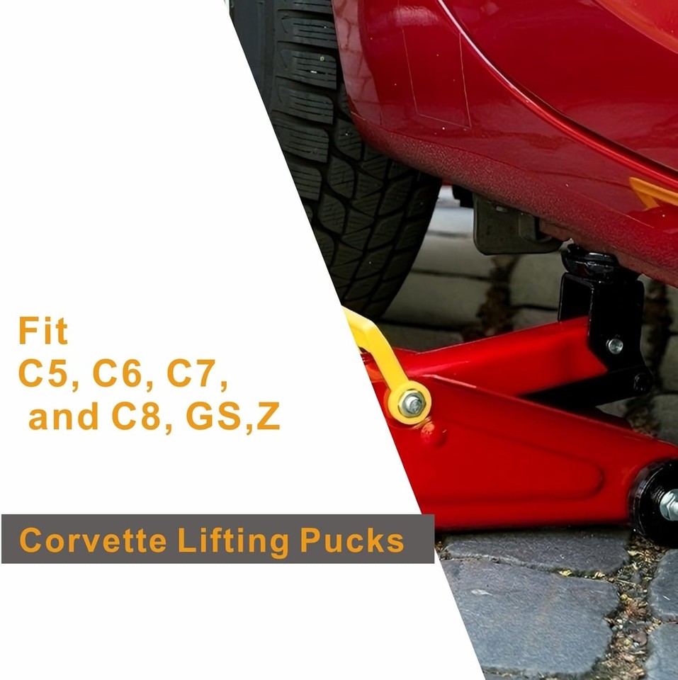 4pcs Rubber Jack Pads Compatible Lift Puck Jacking Puck Jacking Pucks ...