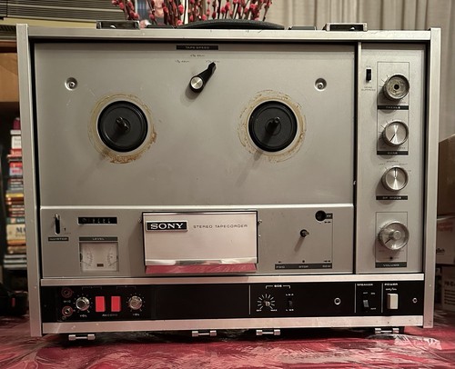 Vintage Sony Tapecorder TC-540 Solid State Stereo Reel To Reel Tape ...