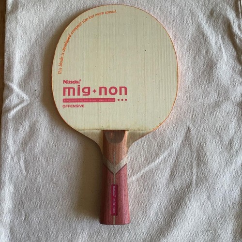 Out Of Print For Beginners Nittaku Mignon Table Tennis Racket Shake ...