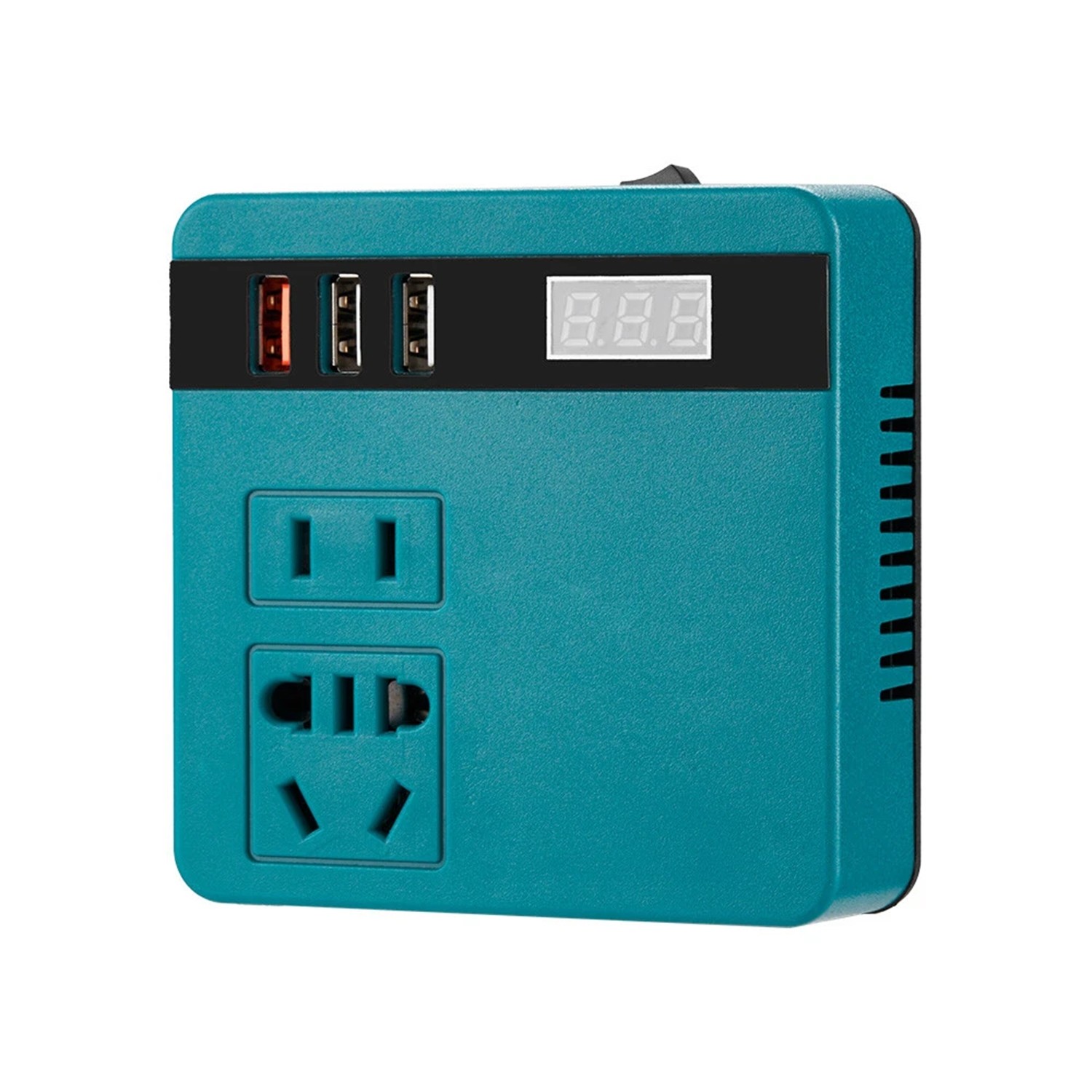 220V Akku-Wechselrichter Inverter Adapter 3USB Lithium-Batterie ...