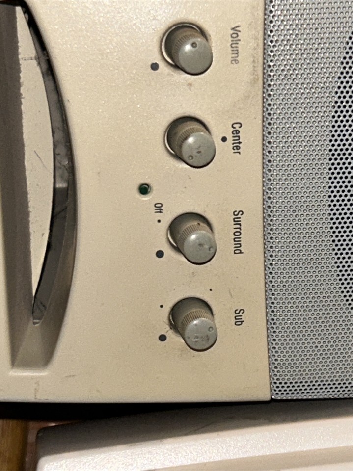 Gateway 2000 Altec Lansing ACS 410 computer speakers with subwoofer ...