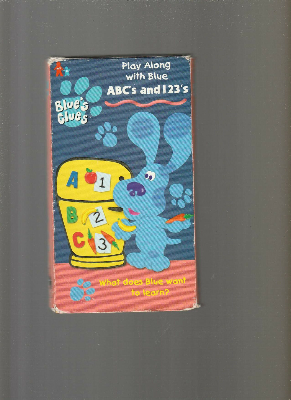 Blues Clues - ABCs and 123s (VHS, 1999) 97368357433 | eBay
