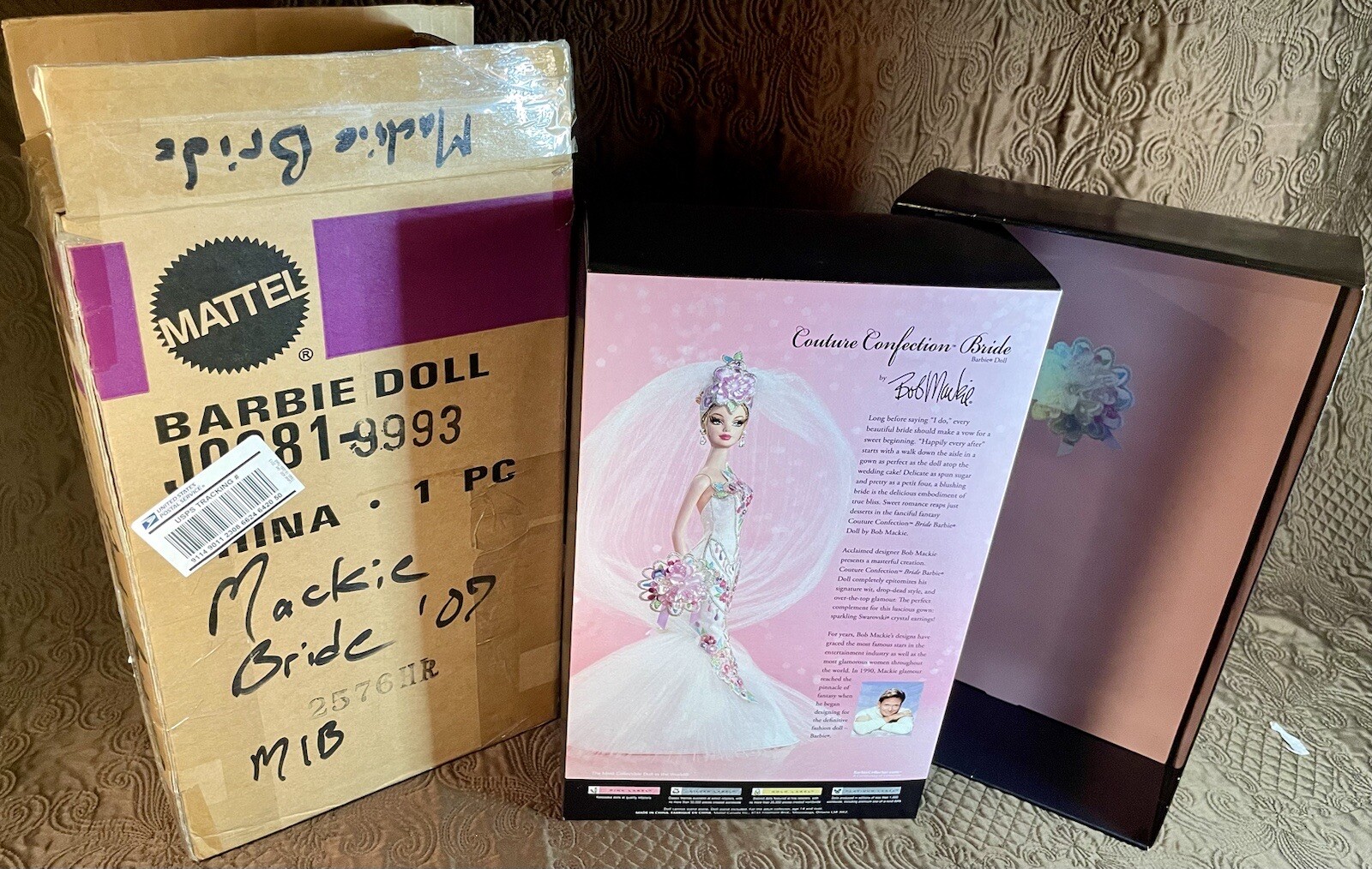 Barbie Couture Confection Doll Bob Mackie Gold Label Mattel J0981 NRFB ...