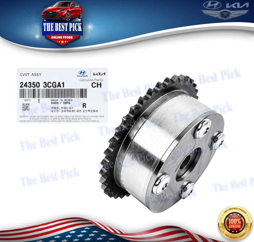 ⭐OEM⭐ Engine Timing Camshaft Sprocket CVVT Intake Gear For KIA HYUNDAI ...