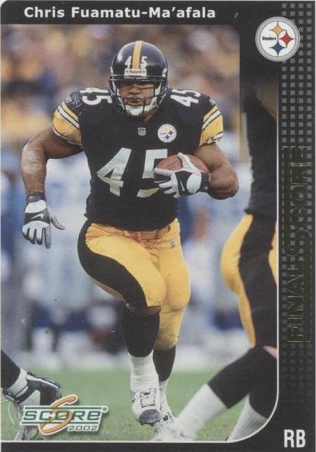 2002 Score - Chris Fuamatu-Ma'afala #182 Final Score /100 for sale ...