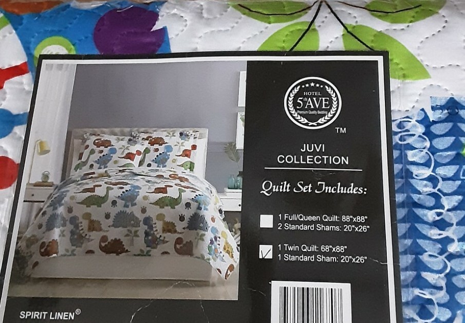 Juvi Collection 1 Twin Quilt 8x86 An One Sham 20x26 Comfort Set ...