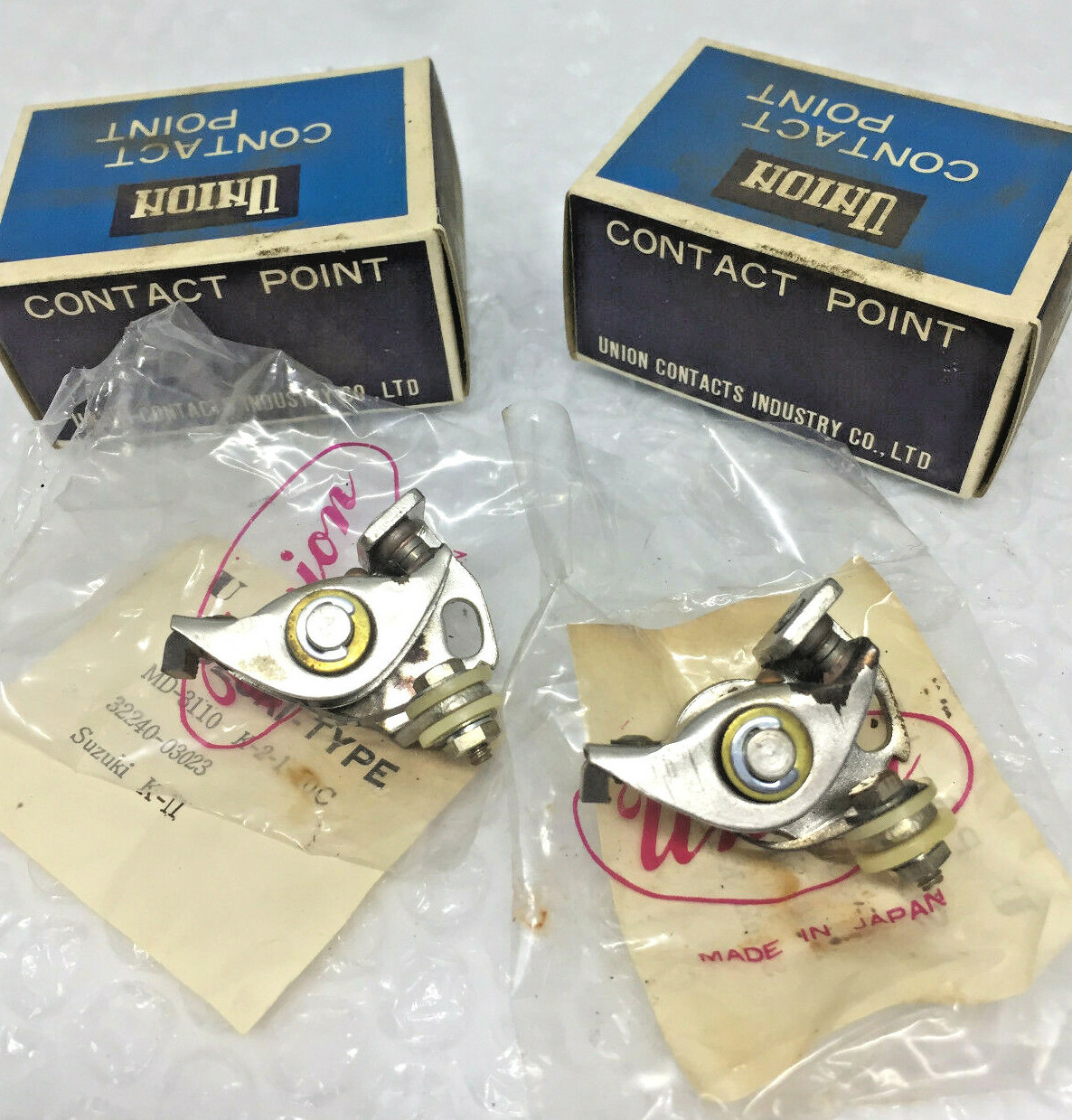 SUZUKI T125 T250 T350 T500 COBRA TITAN GT250 GT380 IGNITION CONTACT ...
