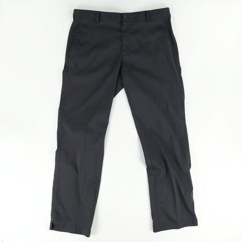 Nike Stretch Dri-Fit Polyester Microfiber Golf Pants Black Men's 36 | eBay
