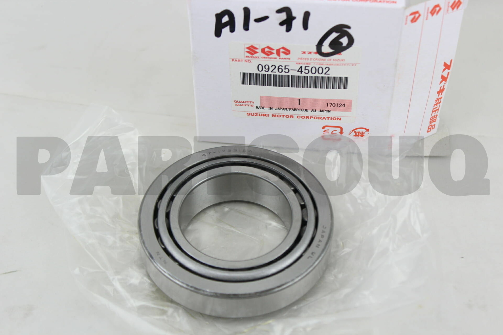 0926545002 Genuine Suzuki BEARING 09265-45002 | eBay