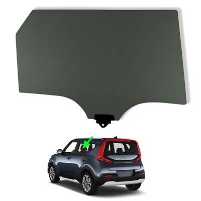2020-2024 Kia Soul Sedan Driver Side Left Rear Door Window Glass Tinted ...