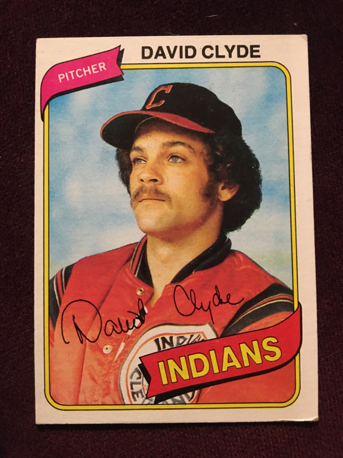 1980 Topps #697 Indians David Clyde Baseball Card | eBay